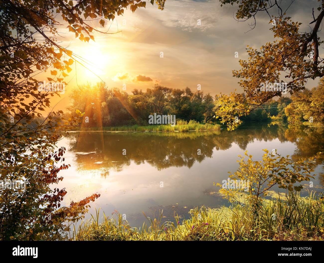 October sunrise hi-res stock photography and images - Alamy