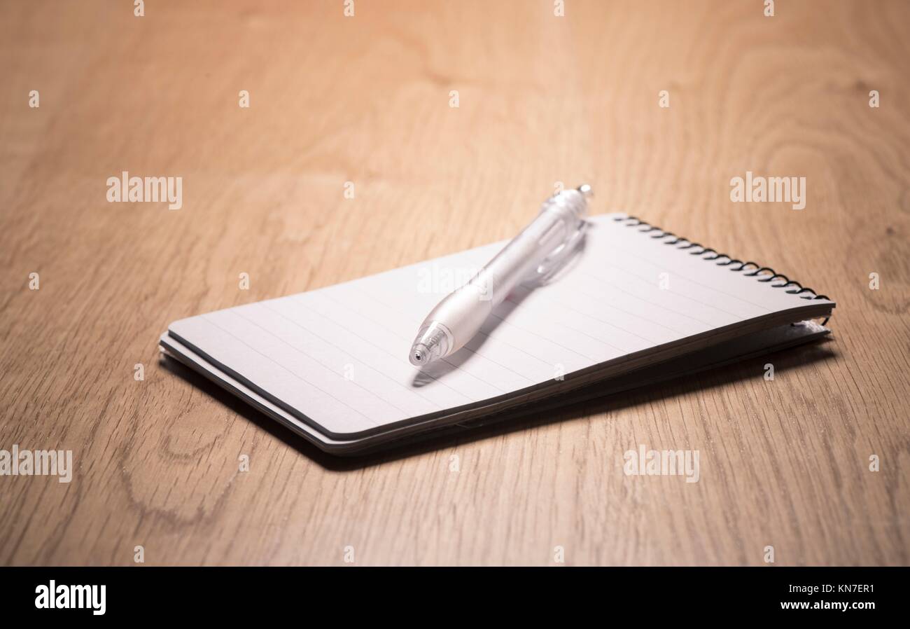 Pen notepad hi-res stock photography and images - Alamy
