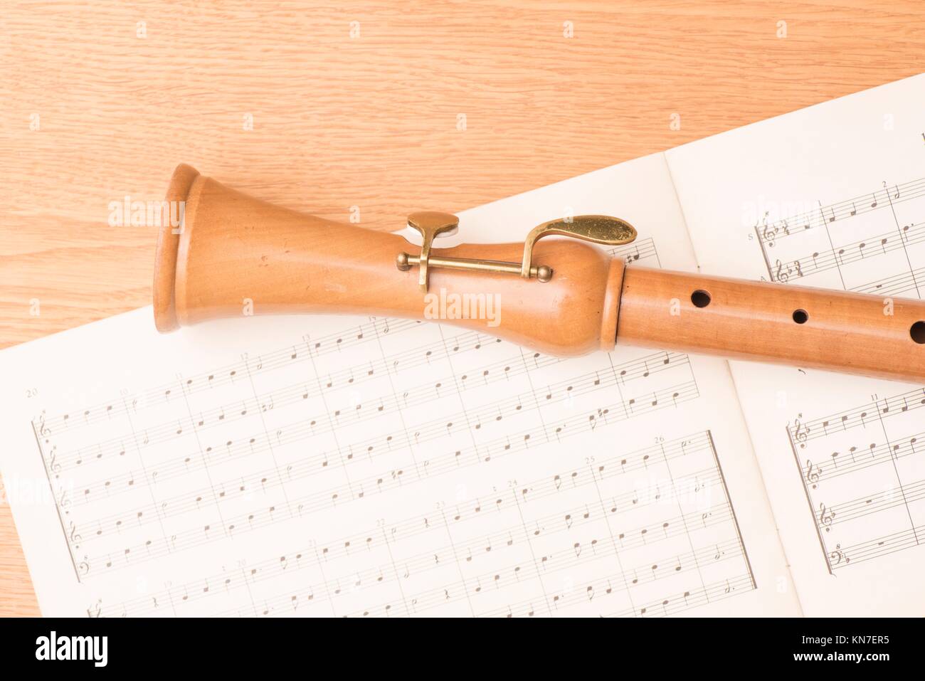 Recorder Music Notes High Resolution Stock Photography and Images - Alamy