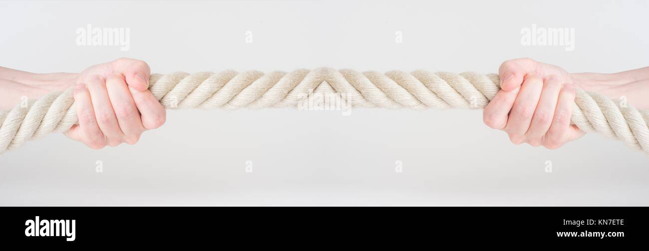 Hand pulling cord hi-res stock photography and images - Alamy