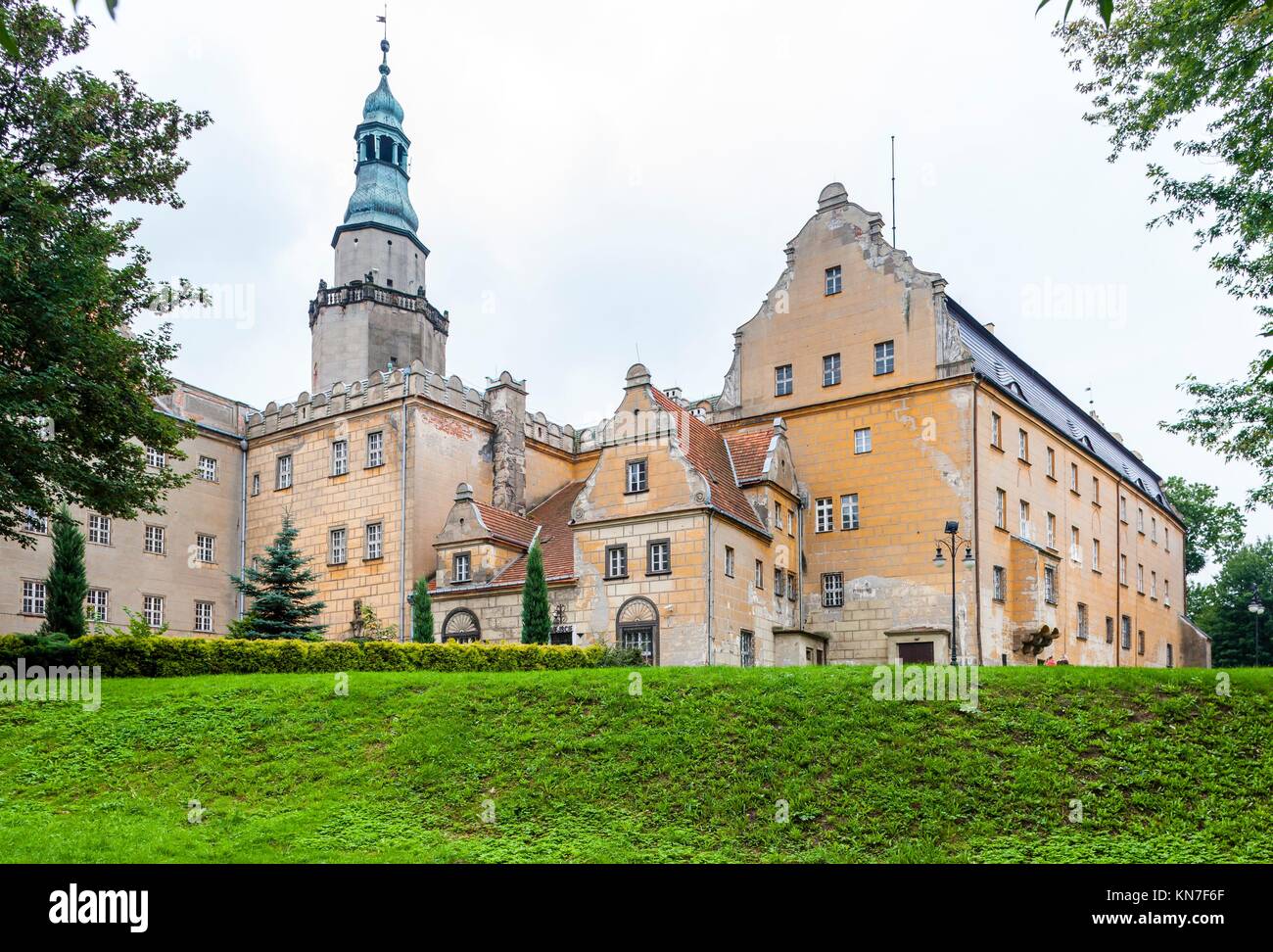 Palace of Olesnica, Lower Silesia, Poland Stock Photo - Alamy