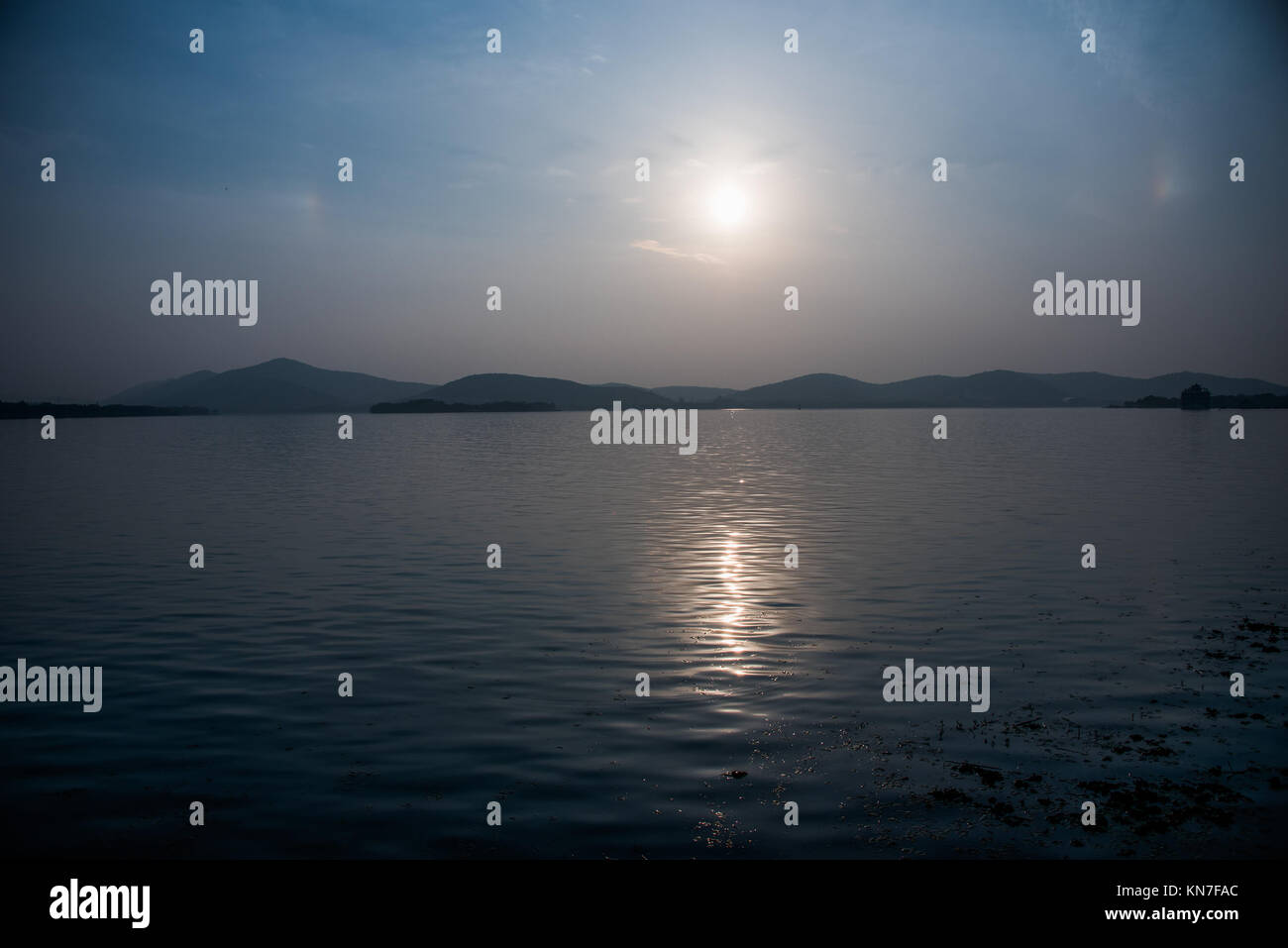 view in Wuxi Lihu natural park of China Stock Photo - Alamy