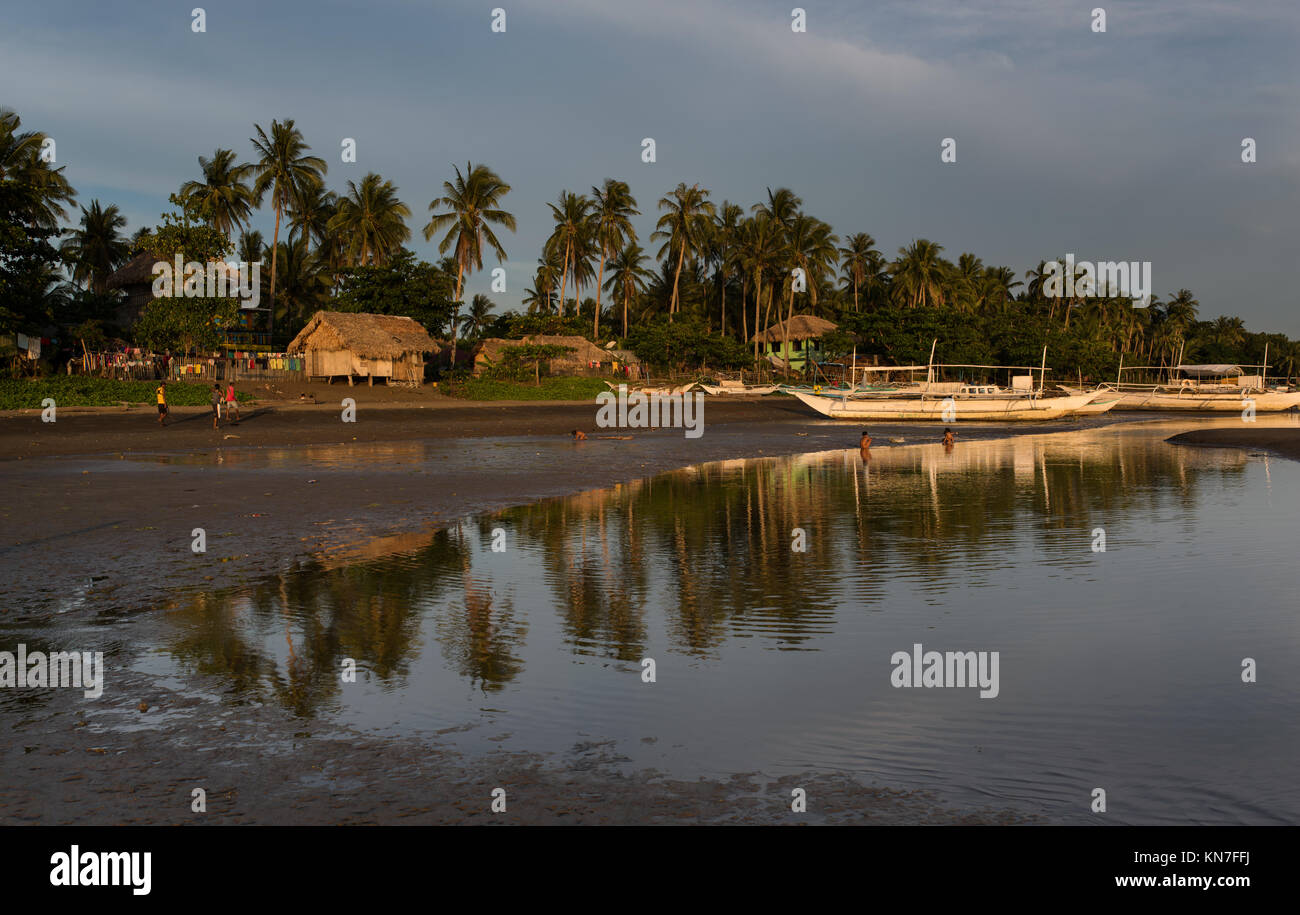 Donsol is famous for its white shark. Sorsogon, Philippines Stock Photo ...