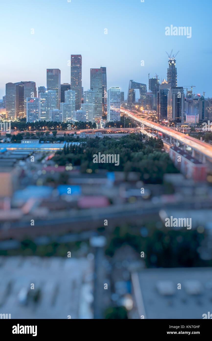 aerial view of cityscape in Beijing,China Stock Photo - Alamy