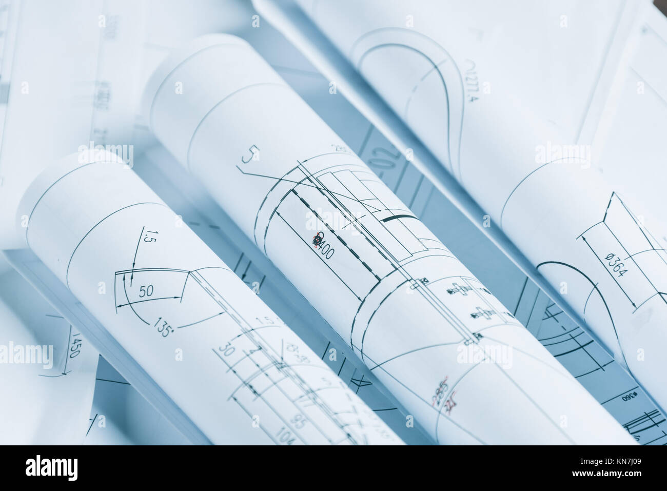 detail shot of Architectural blueprints Stock Photo - Alamy