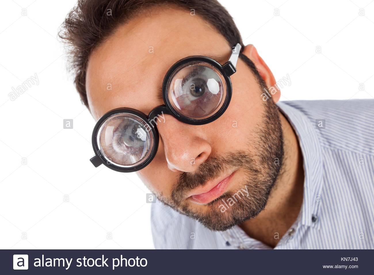 Thick Glasses Funny Stock Photos & Thick Glasses Funny Stock Images - Alamy