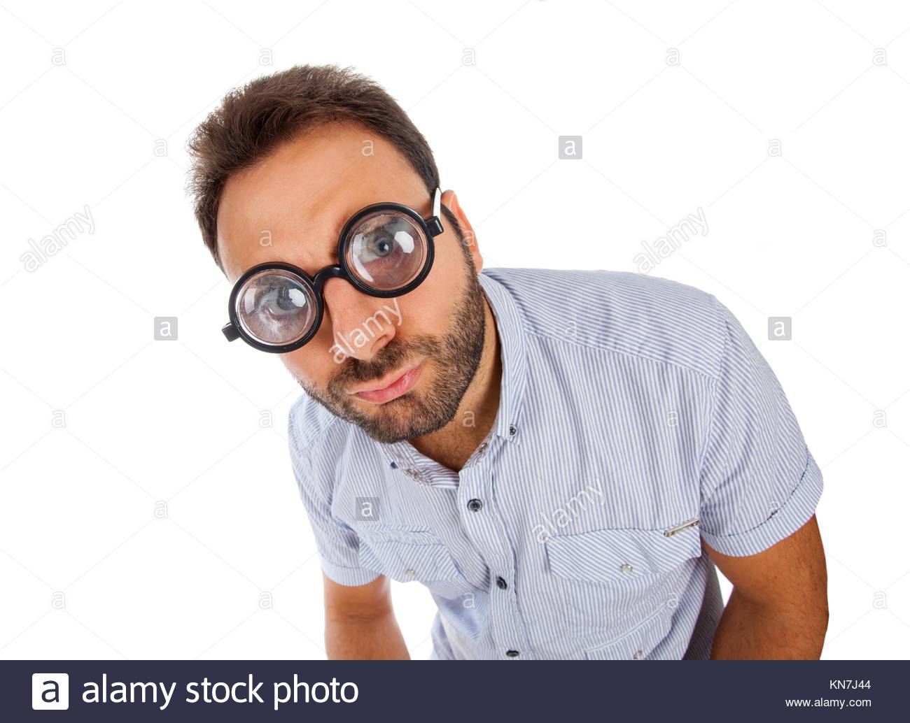 Thick Glasses Funny Stock Photos & Thick Glasses Funny Stock Images - Alamy