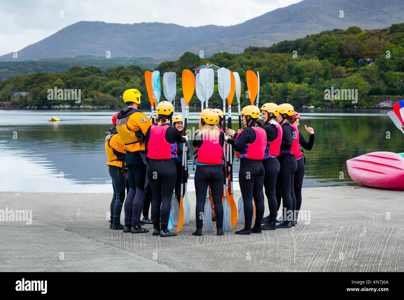 Kayaking, Kenmare Bay, Ring of Kerry, Iveragh Peninsula, County Kerry ...