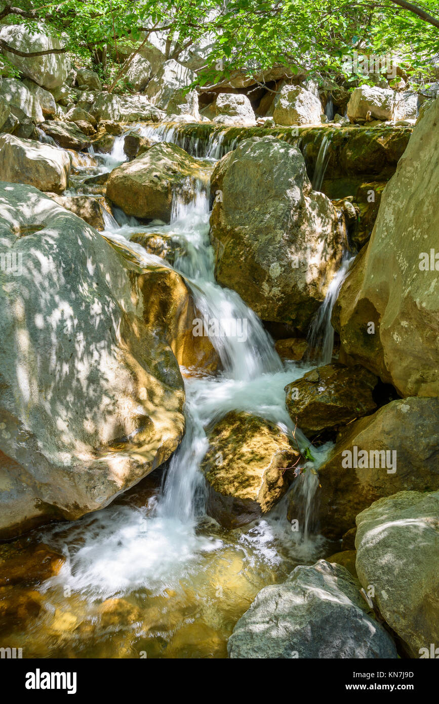 Limestone gorge, Paklenica National Park, Croatia Stock Photo - Alamy