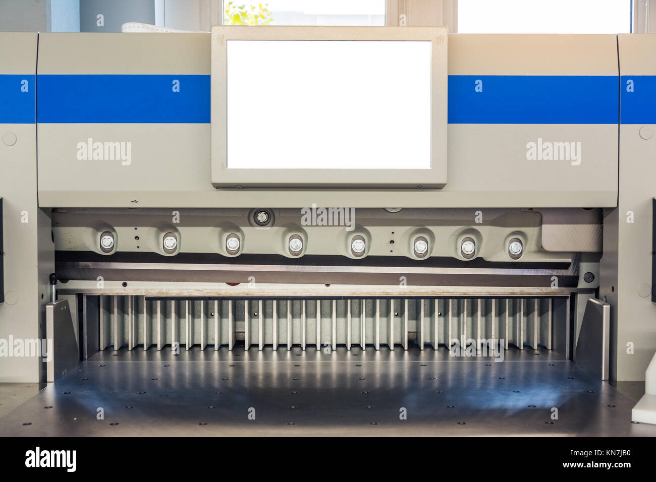 Paper Trimmer Machine Trimming Print Production Industrial Machinery ...