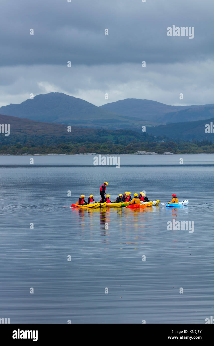 Kayaking, Kenmare Bay, Ring of Kerry, Iveragh Peninsula, County Kerry ...
