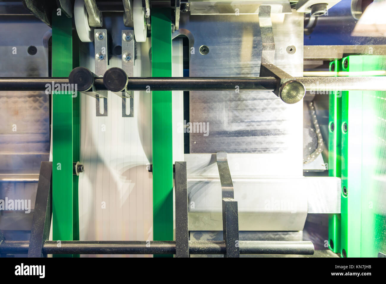 Stack book production line hi-res stock photography and images - Alamy