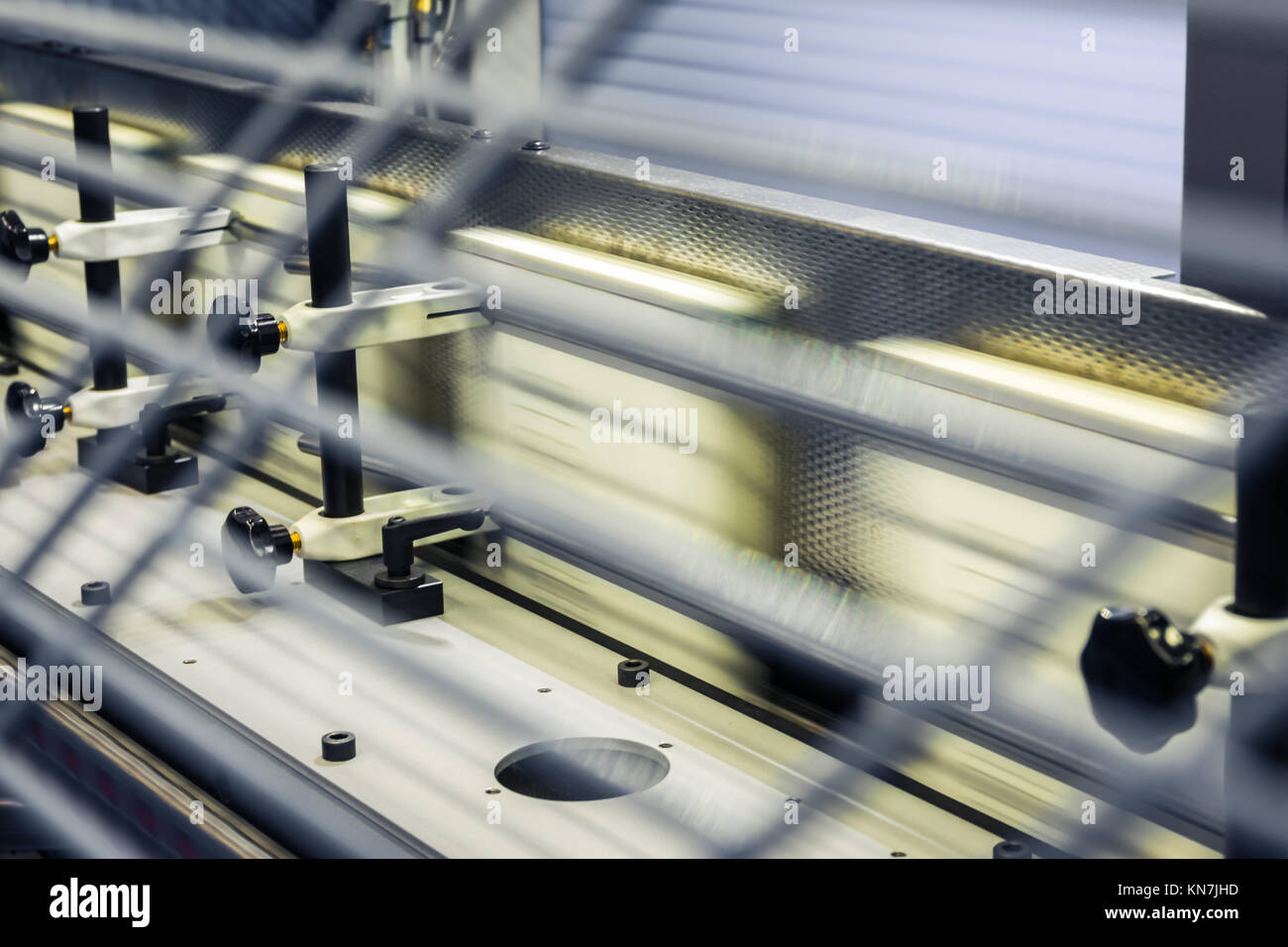 Book Production Blank Objects Industrial Factory Finishing Line Print ...