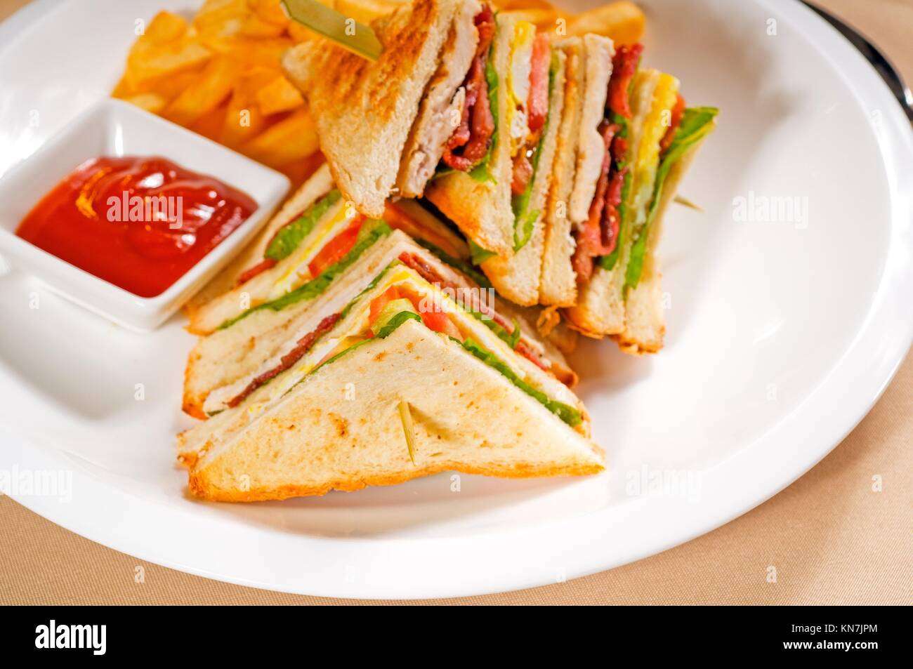 Triple Decker High Resolution Stock Photography and Images - Alamy