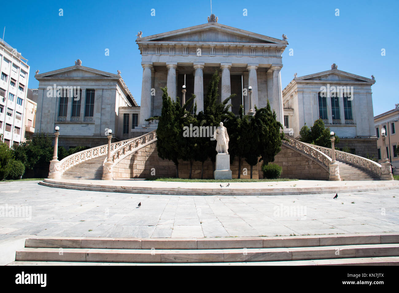 The national library of Athens, the capital of Greece Stock Photo - Alamy