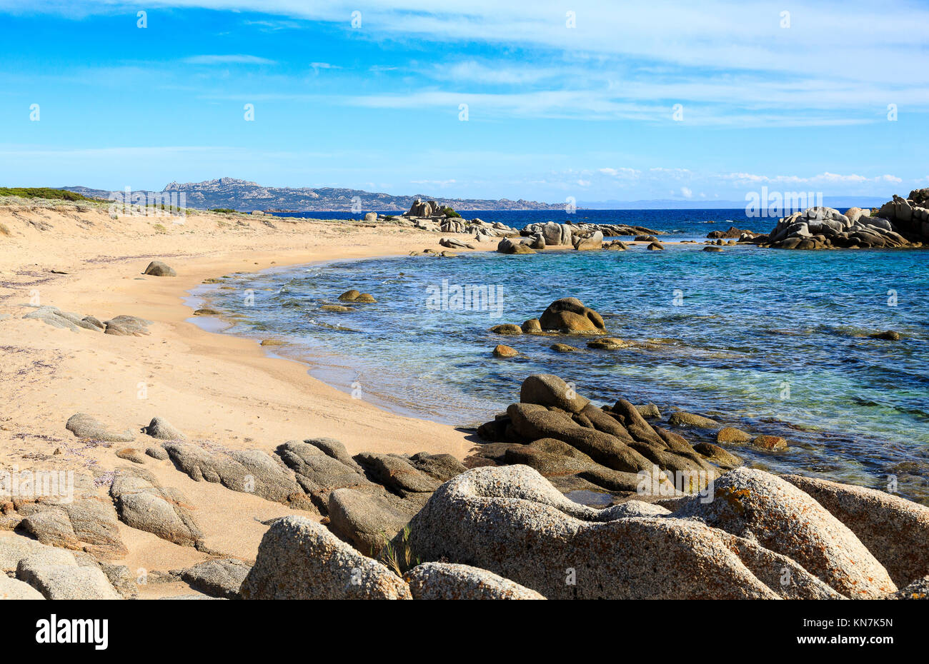 San Giovanni Beach, Figari, Corsica Stock Photo - Alamy