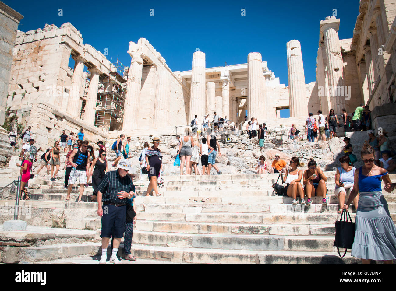 Stairs to parthenon hi-res stock photography and images - Alamy