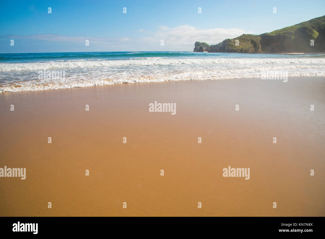 Torimbia beach. Niembro, Asturias, Spain Stock Photo - Alamy