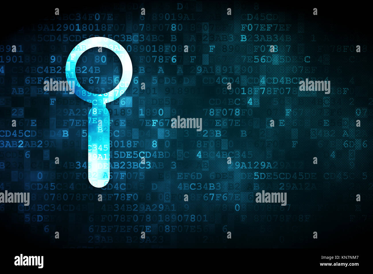 Data concept: Search on digital background Stock Photo - Alamy