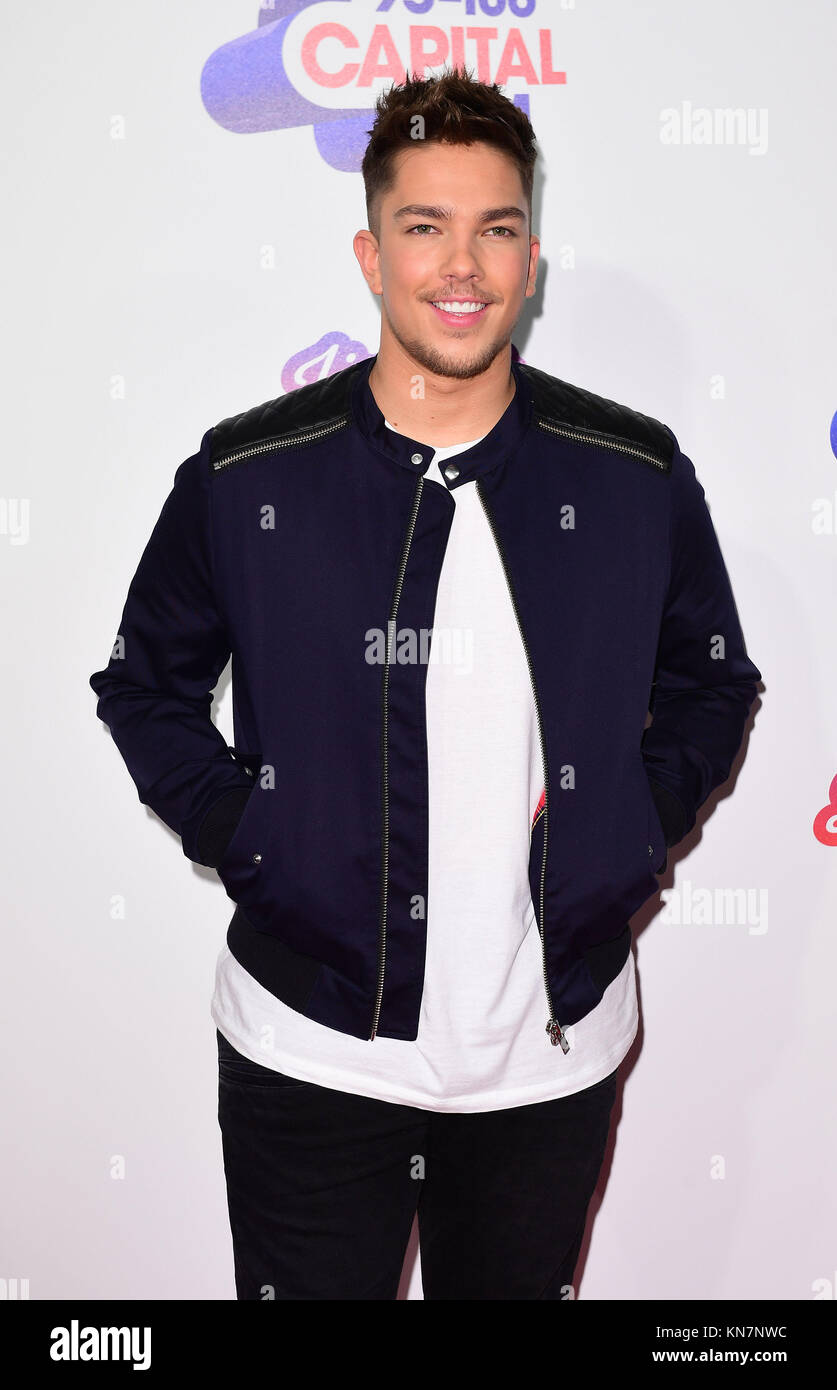 Matt Terry during day two of Capital's Jingle Bell Ball 2017 at the O2 ...