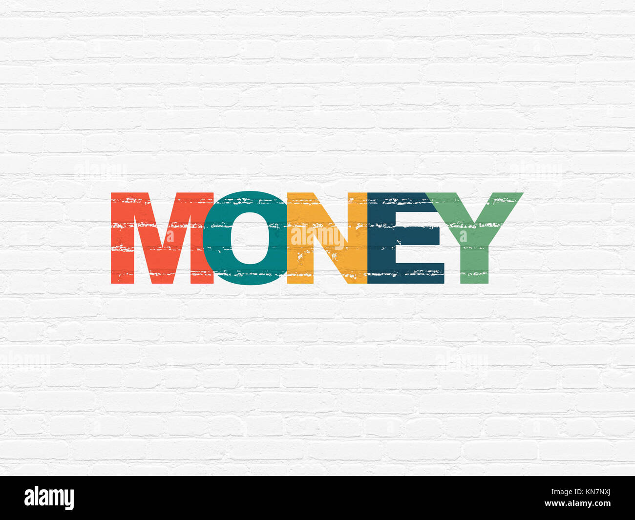 Currency concept: Money on wall background Stock Photo - Alamy