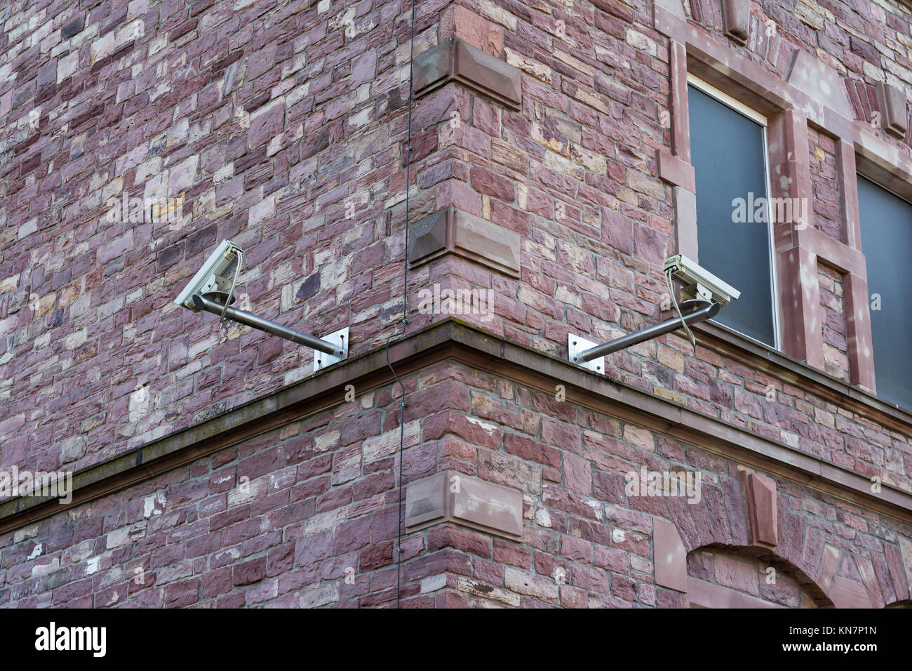 Surveillance cameras corner building hi-res stock photography and ...