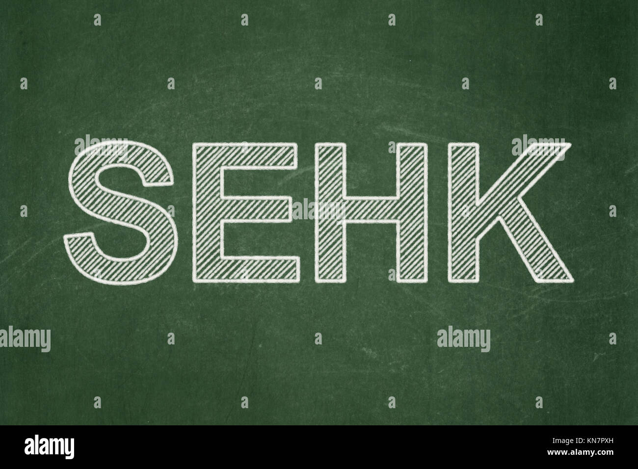 Stock market indexes concept: SEHK on chalkboard background Stock Photo ...