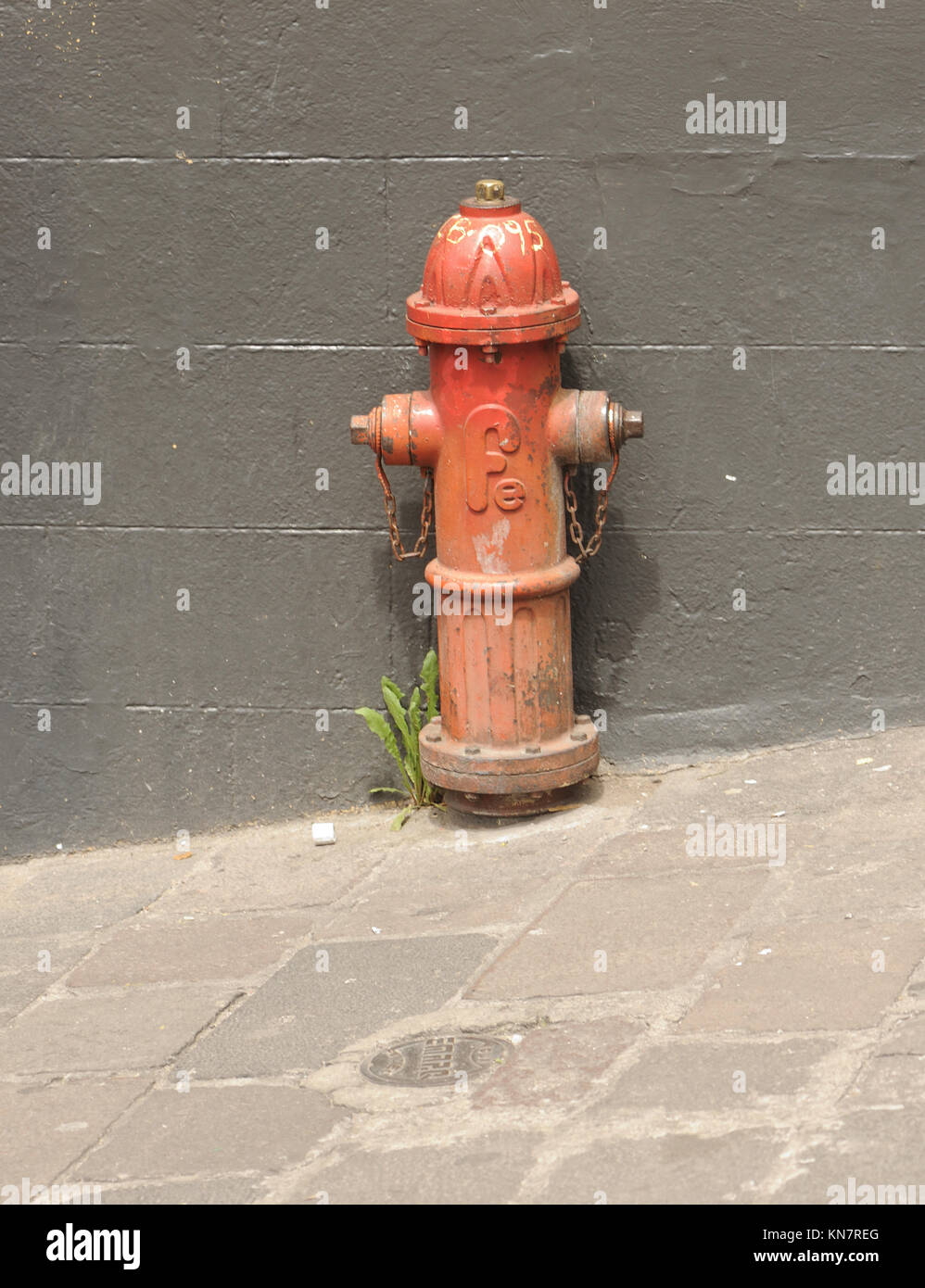 A brown fire hydrant in a street in Quito. Quito, Ecuador Stock Photo ...