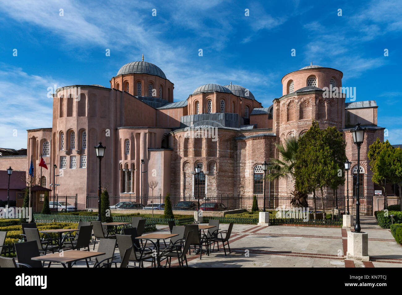 Exterior view of The Zeyrek Mosque(Monastery of the Pantocrator ...