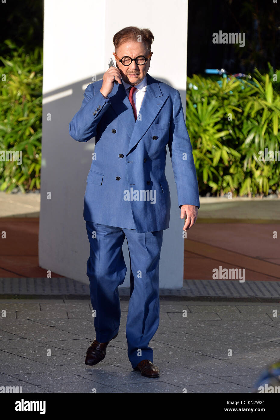 MIAMI BEACH, FL - DECEMBER 01: Michael Chow owner of Mr Chow's ...