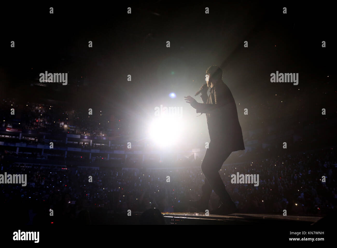 The Script perform on stage during day two of Capital's Jingle Bell ...