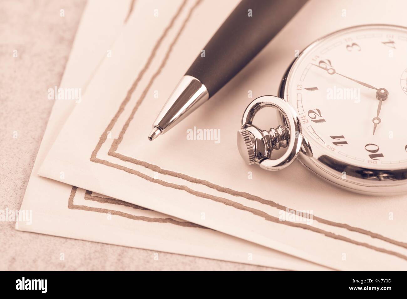 Old fashioned stationery hi-res stock photography and images - Alamy