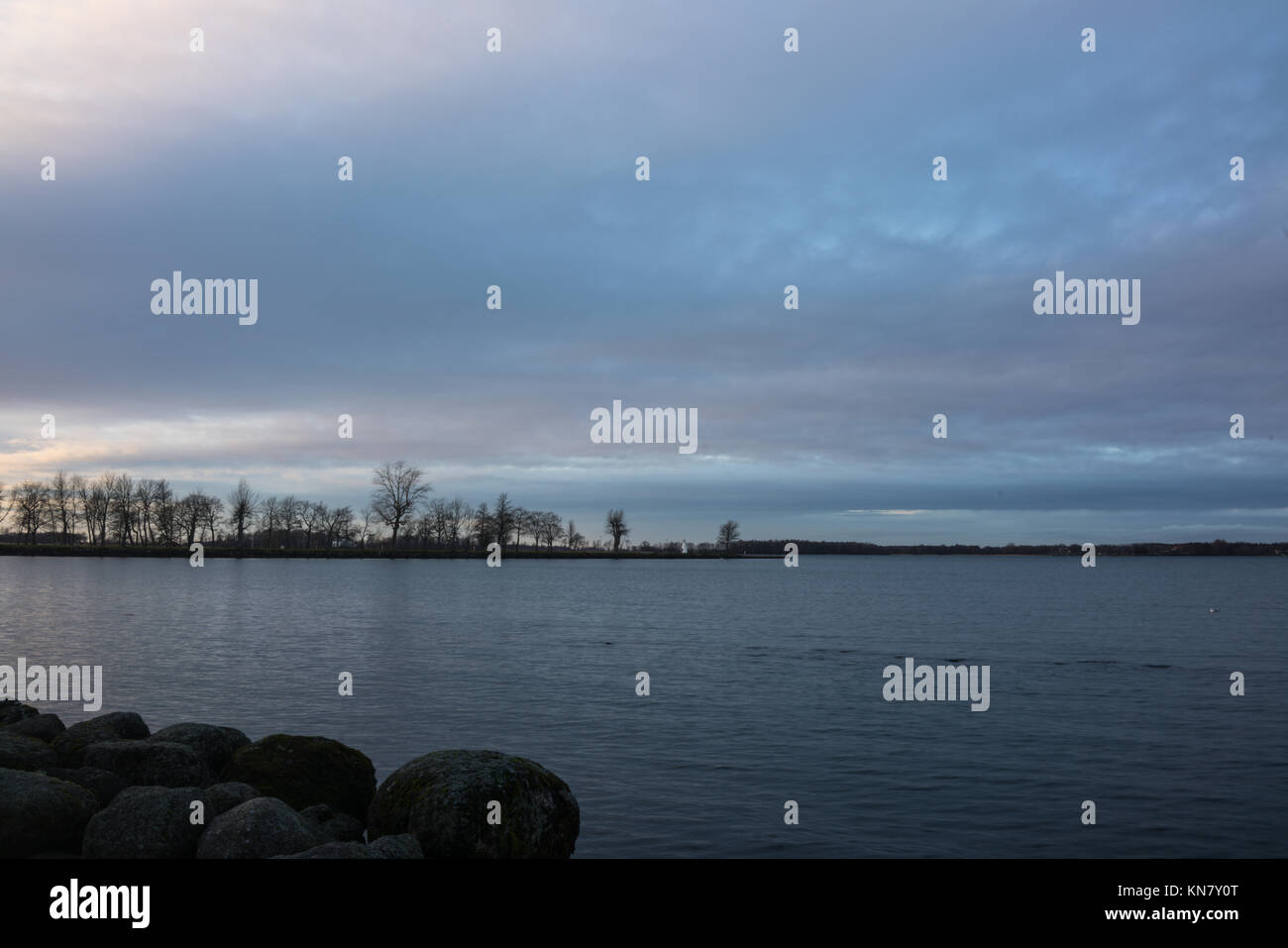 Lake Vattern is Swedens second largest lake Stock Photo - Alamy
