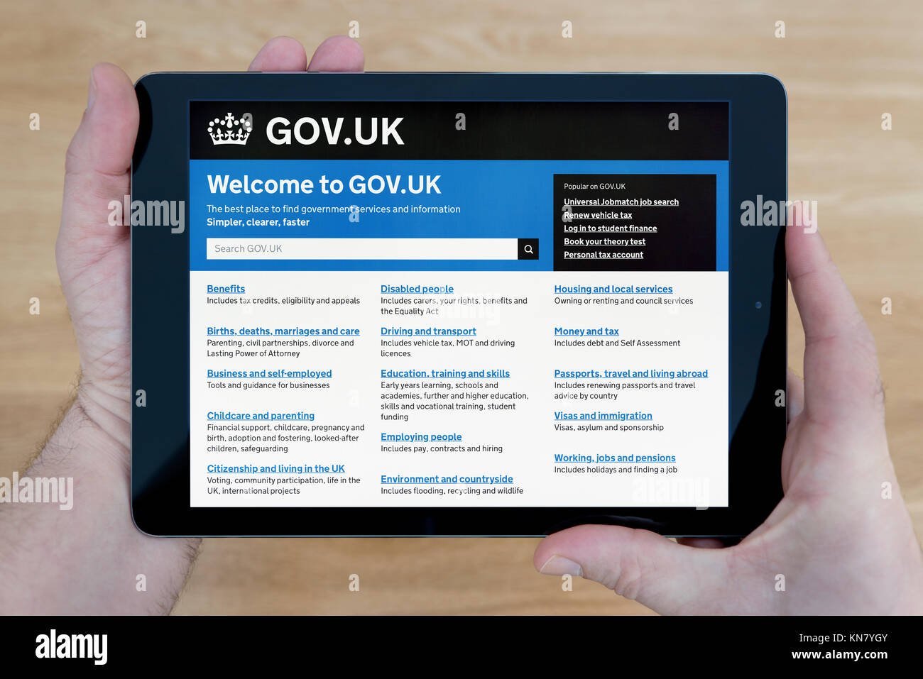 Gov uk logo hi-res stock photography and images - Alamy