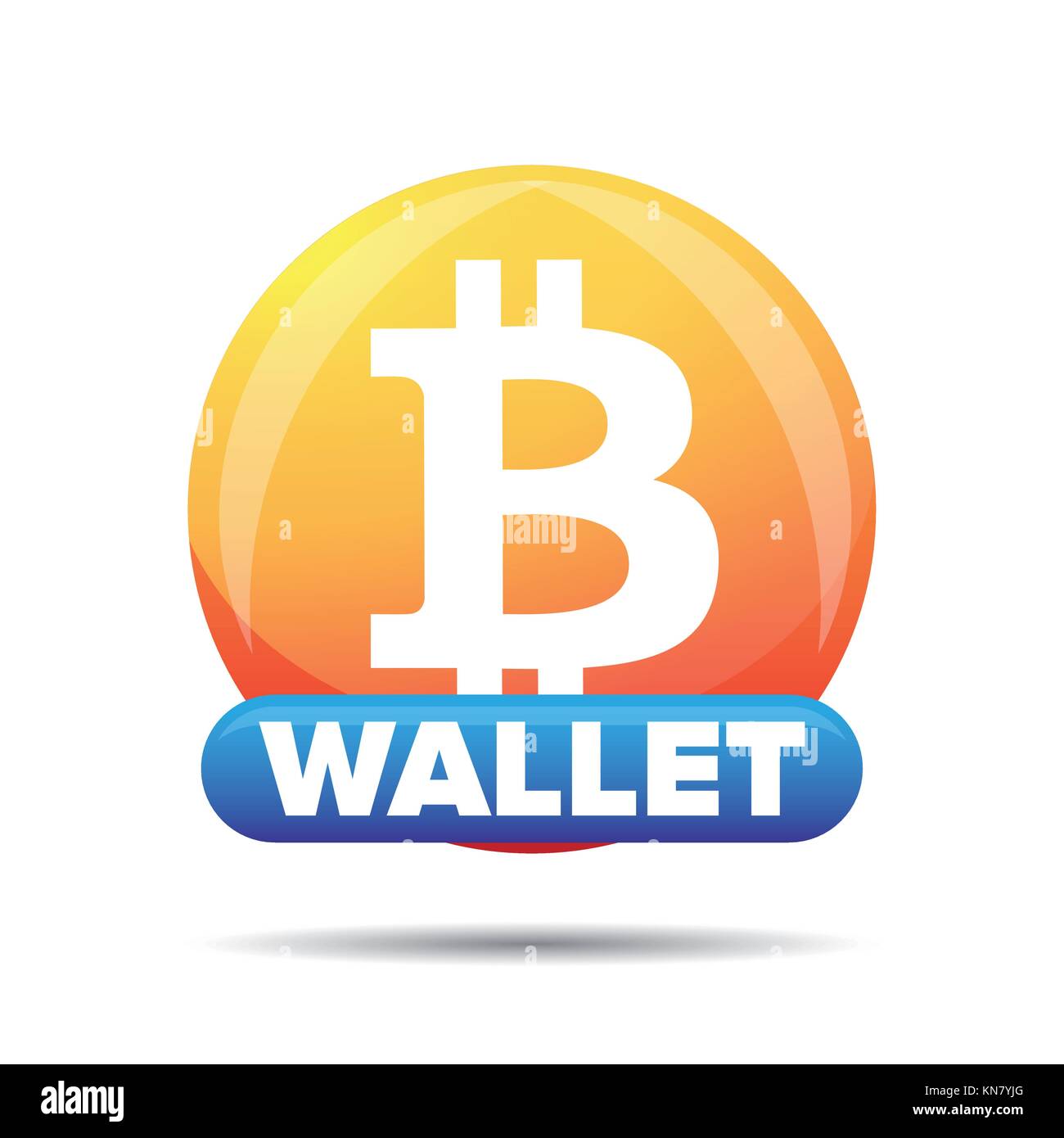 Bitcoin virtual gold concept Cut Out Stock Images & Pictures - Alamy