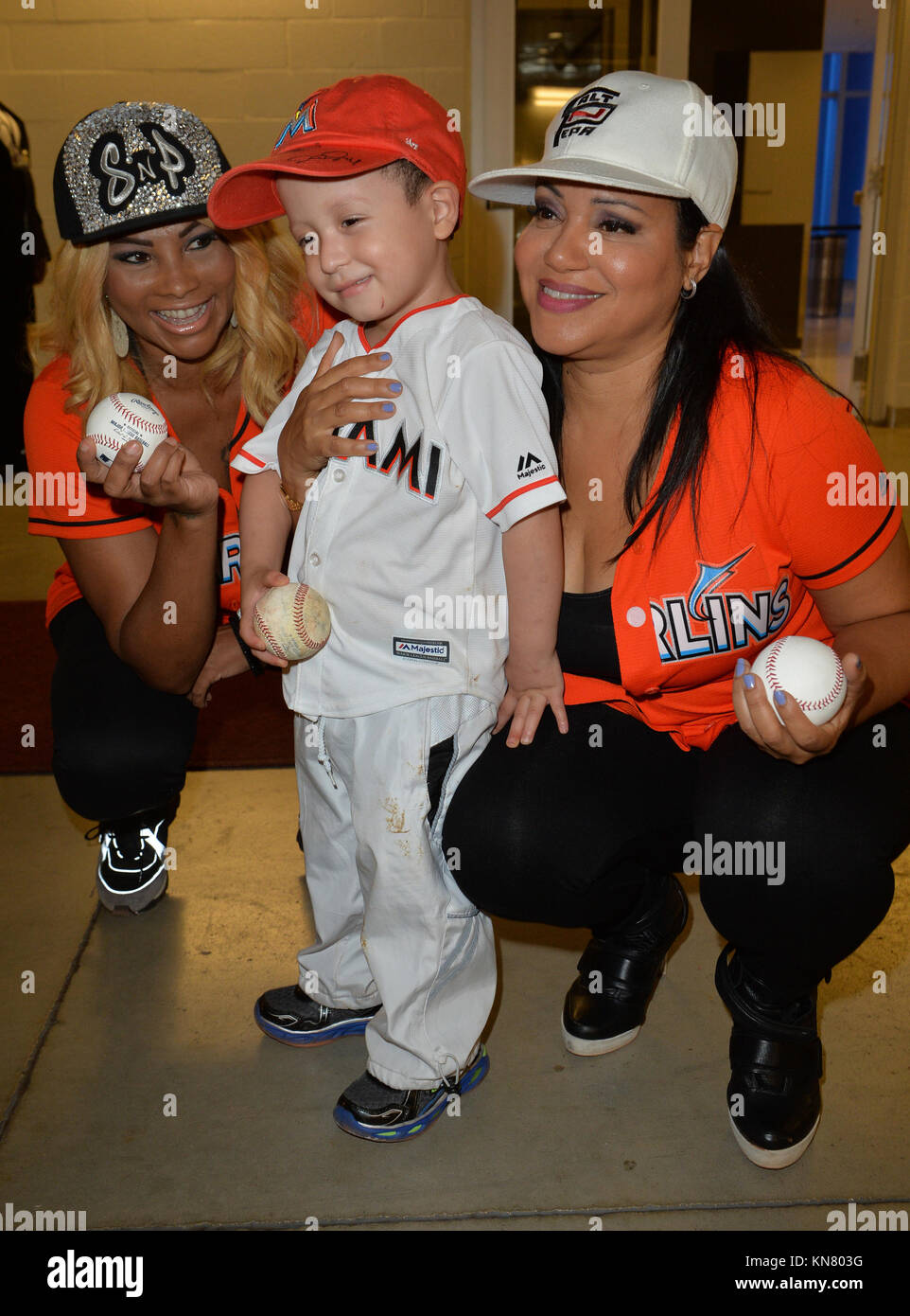 MIAMI, FL - AUGUST 01: Cheryl James ("Salt"), and Sandra Denton ("Pepa ...