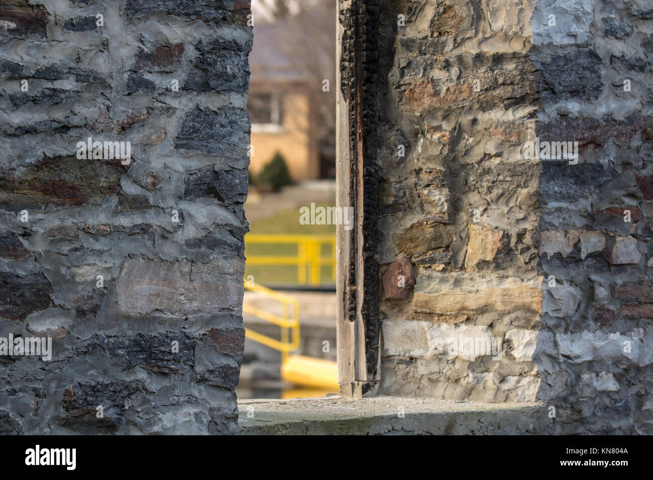 Old Purdys Grist Mill Lindsay Ontario Stock Photo - Alamy