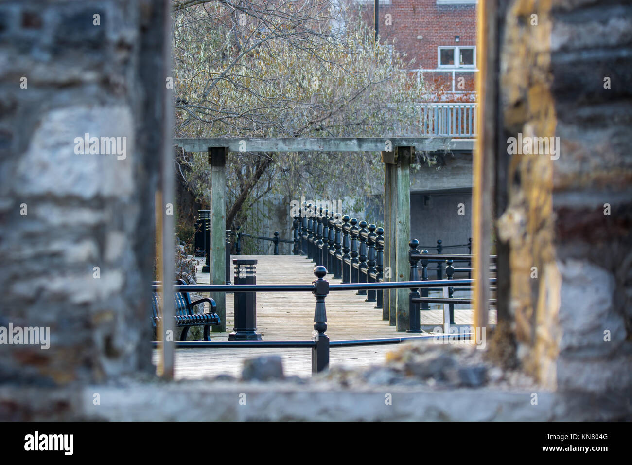 Old Purdys Grist Mill Lindsay Ontario Stock Photo - Alamy