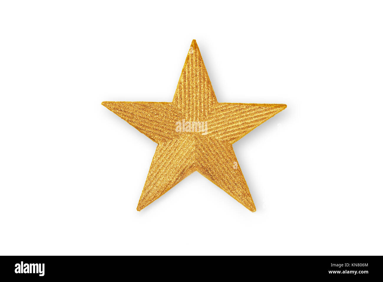 Gold Star Christmas Background