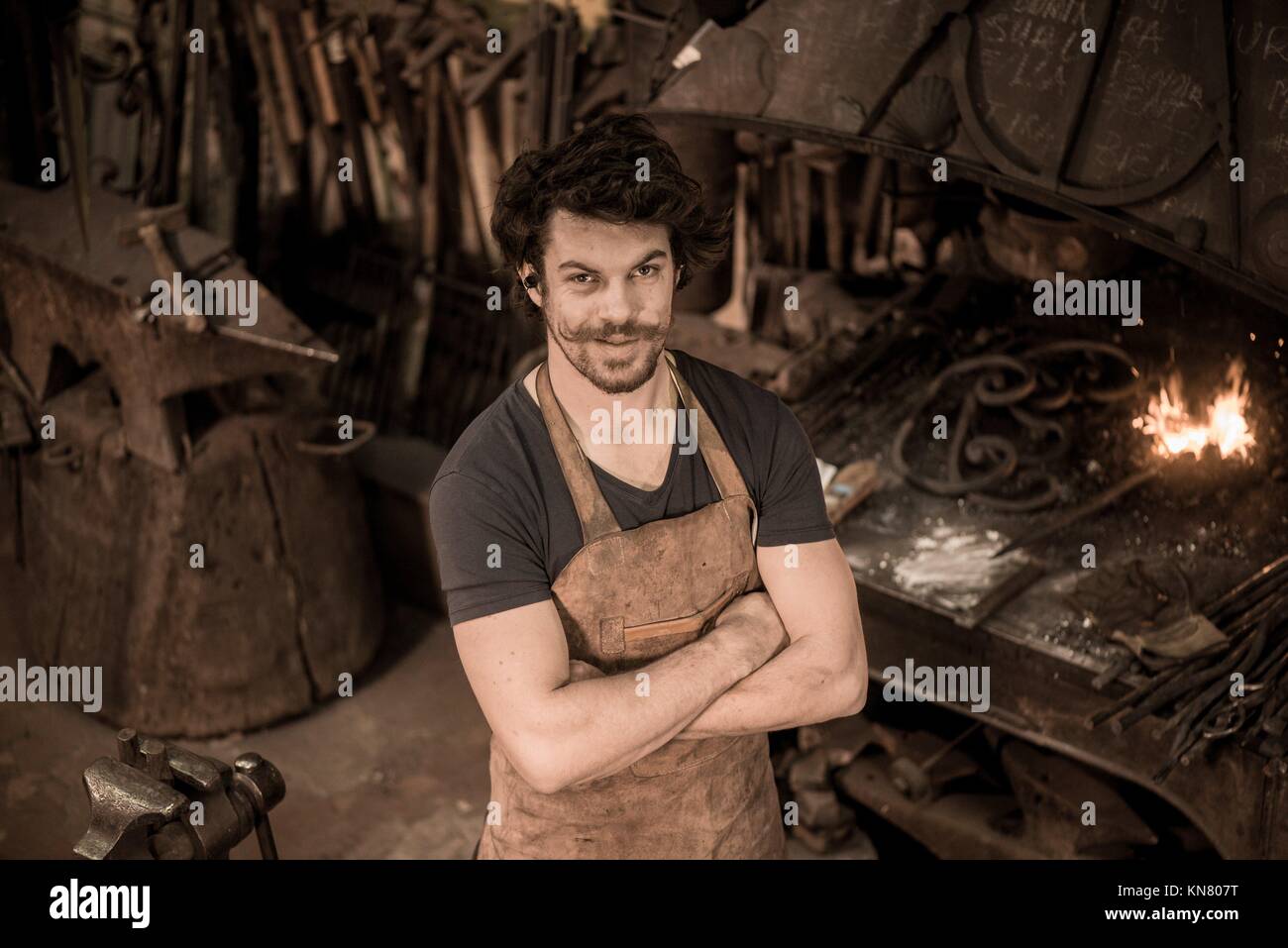 Ironworker hi-res stock photography and images - Alamy