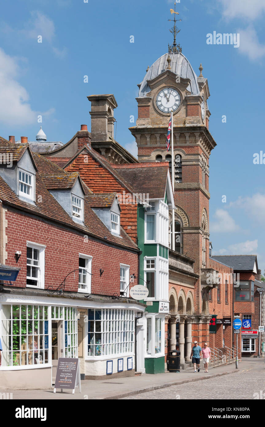 Hungerford Town Hall, High Street, Hungerford, Berkshire, England ...