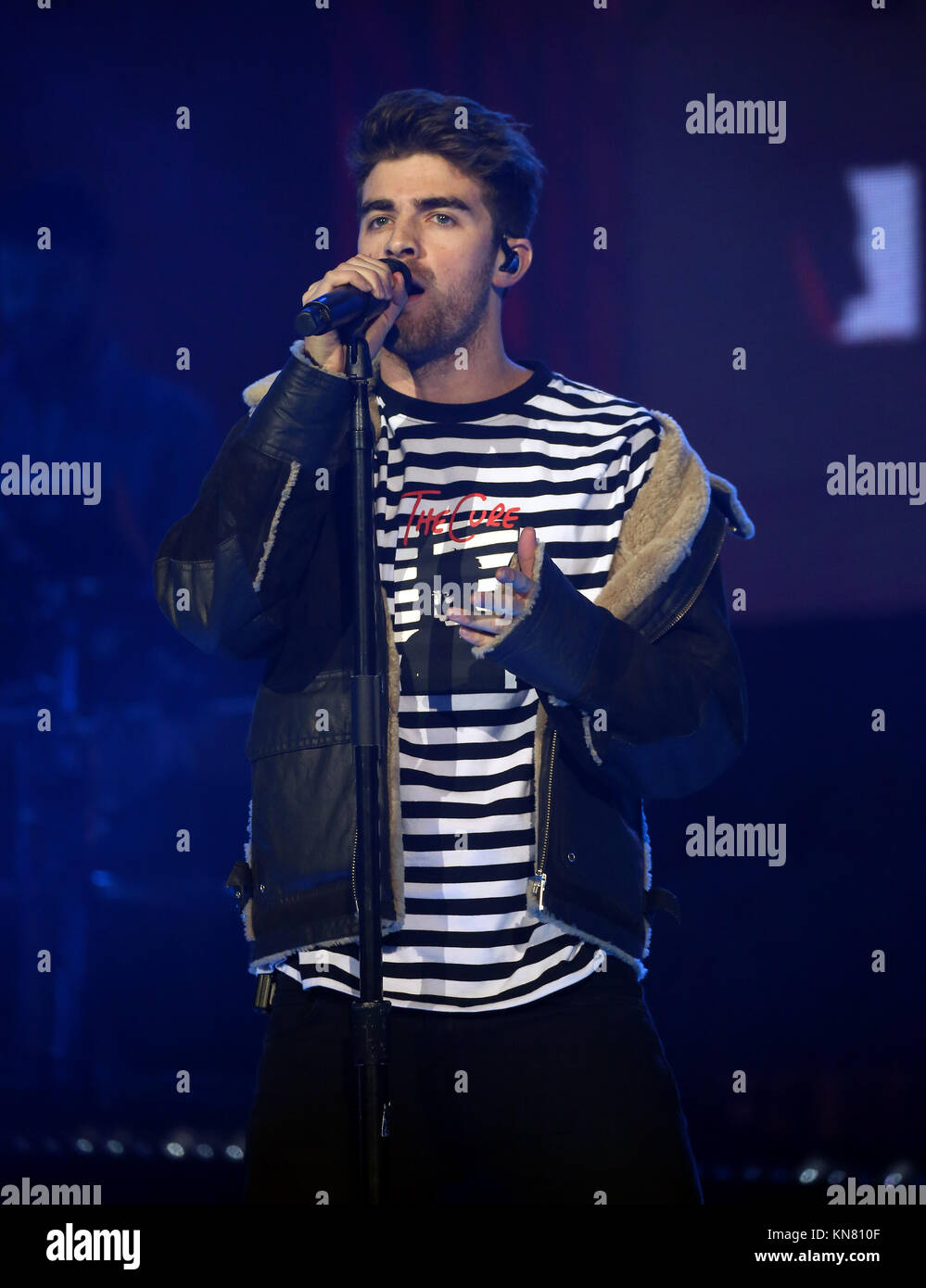 The Chainsmokers perform on stage during day two of Capital's Jingle ...
