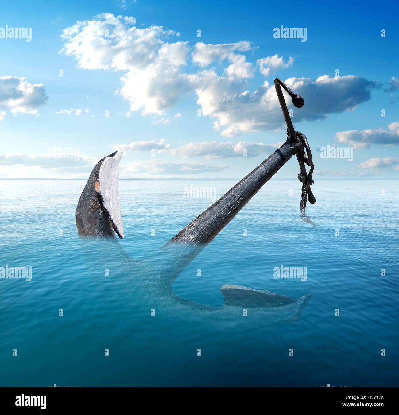 Sea anchor hi-res stock photography and images - Alamy