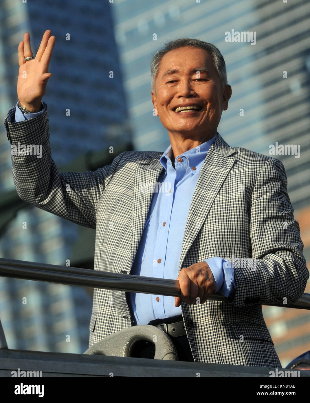 NEW YORK, NY - DECEMBER 10: George Takei attends the George Takei Ride ...