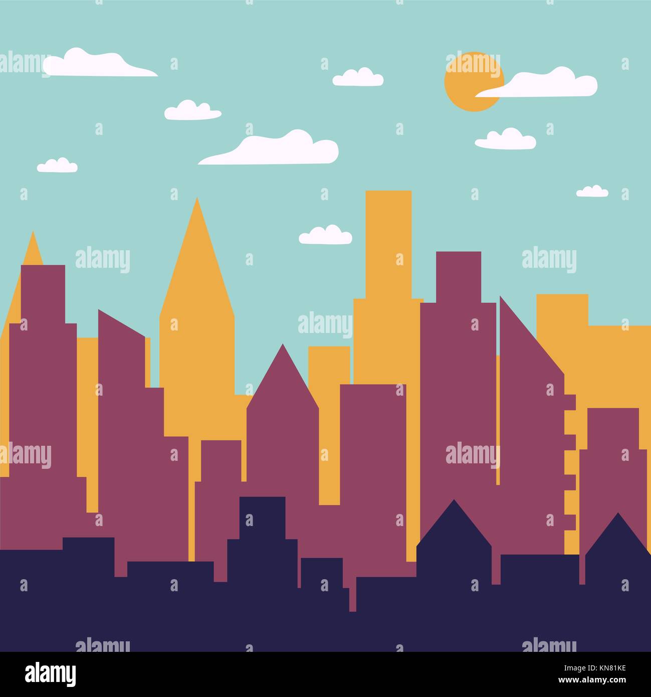 Daytime build Stock Vector Images - Alamy
