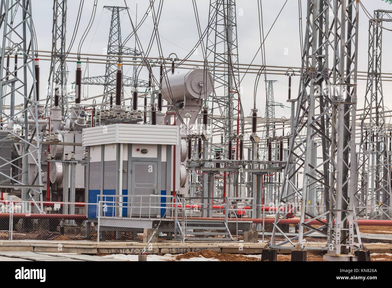 Electric power plant, power transmission line, industrial equipment ...