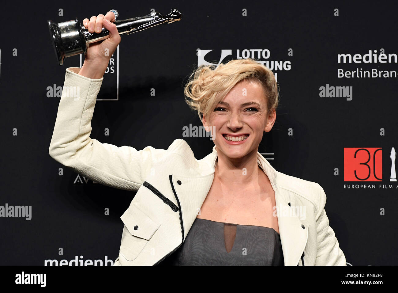 Berlin, Germany. 9th Dec, 2017. Hungarian actress Alexandra Borbely ...