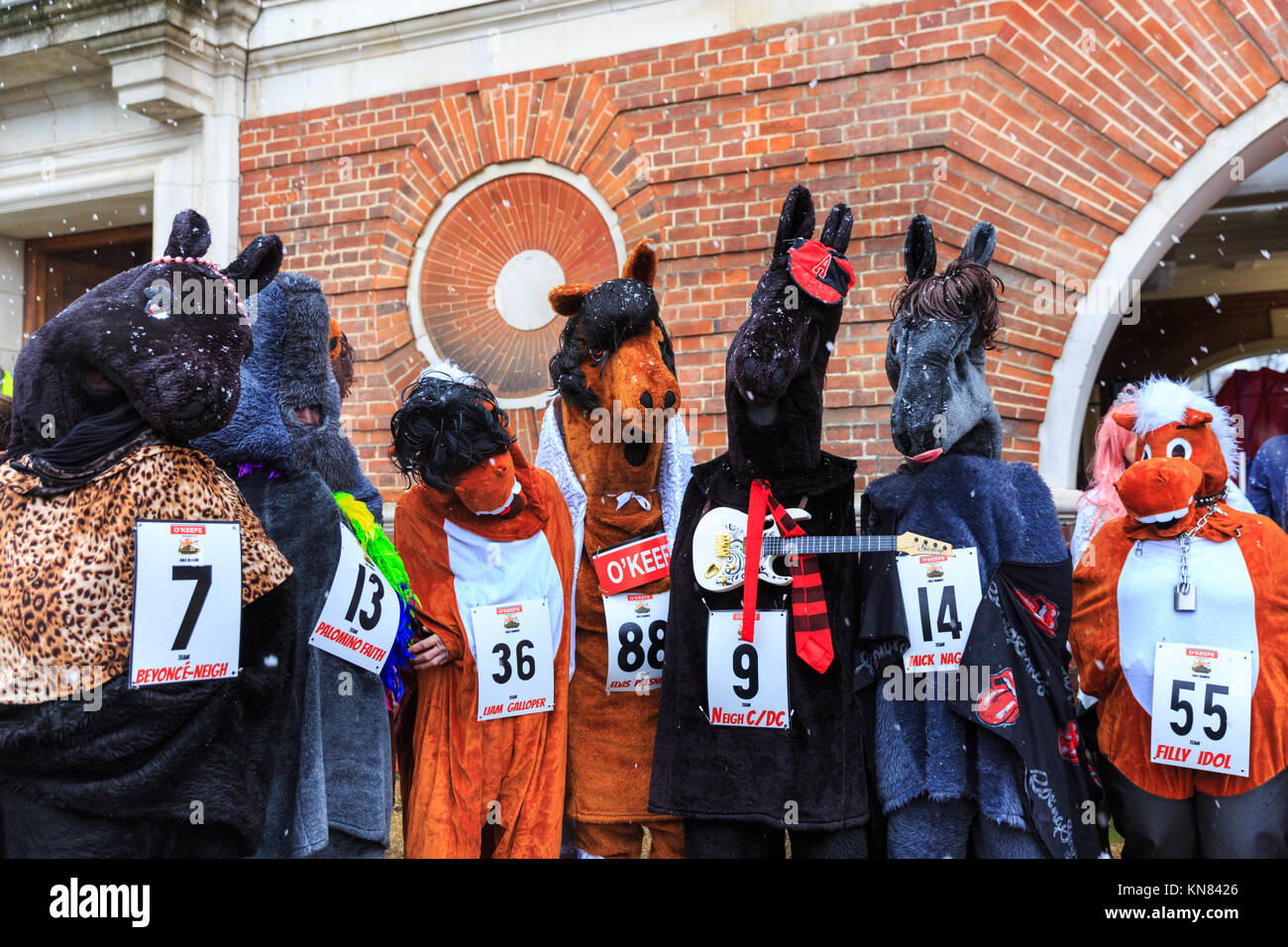 Greenwich, London, 10th December 2017. The eighth London Pantomime ...