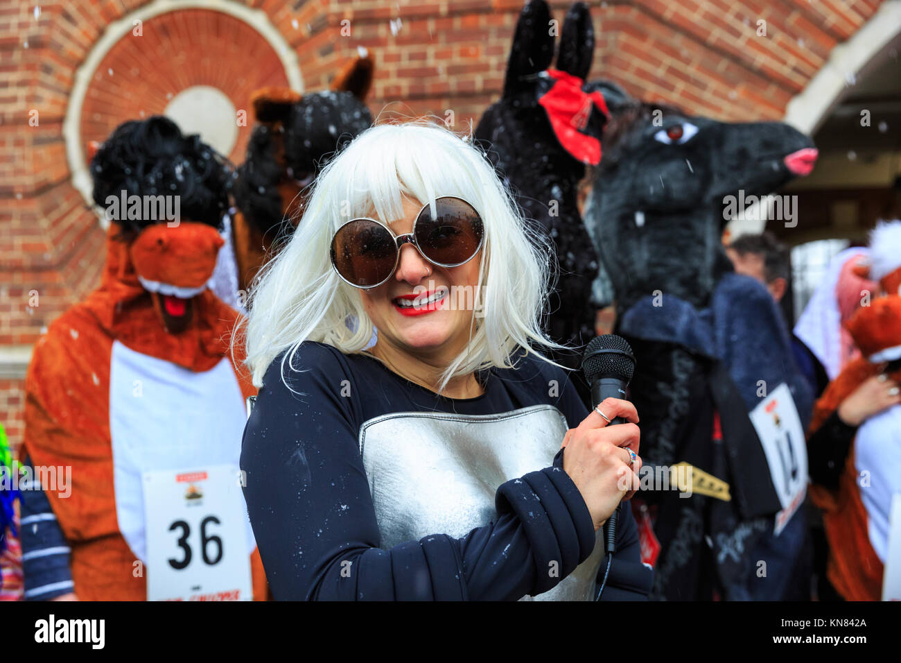 Greenwich, London, 10th December 2017. The eighth London Pantomime ...