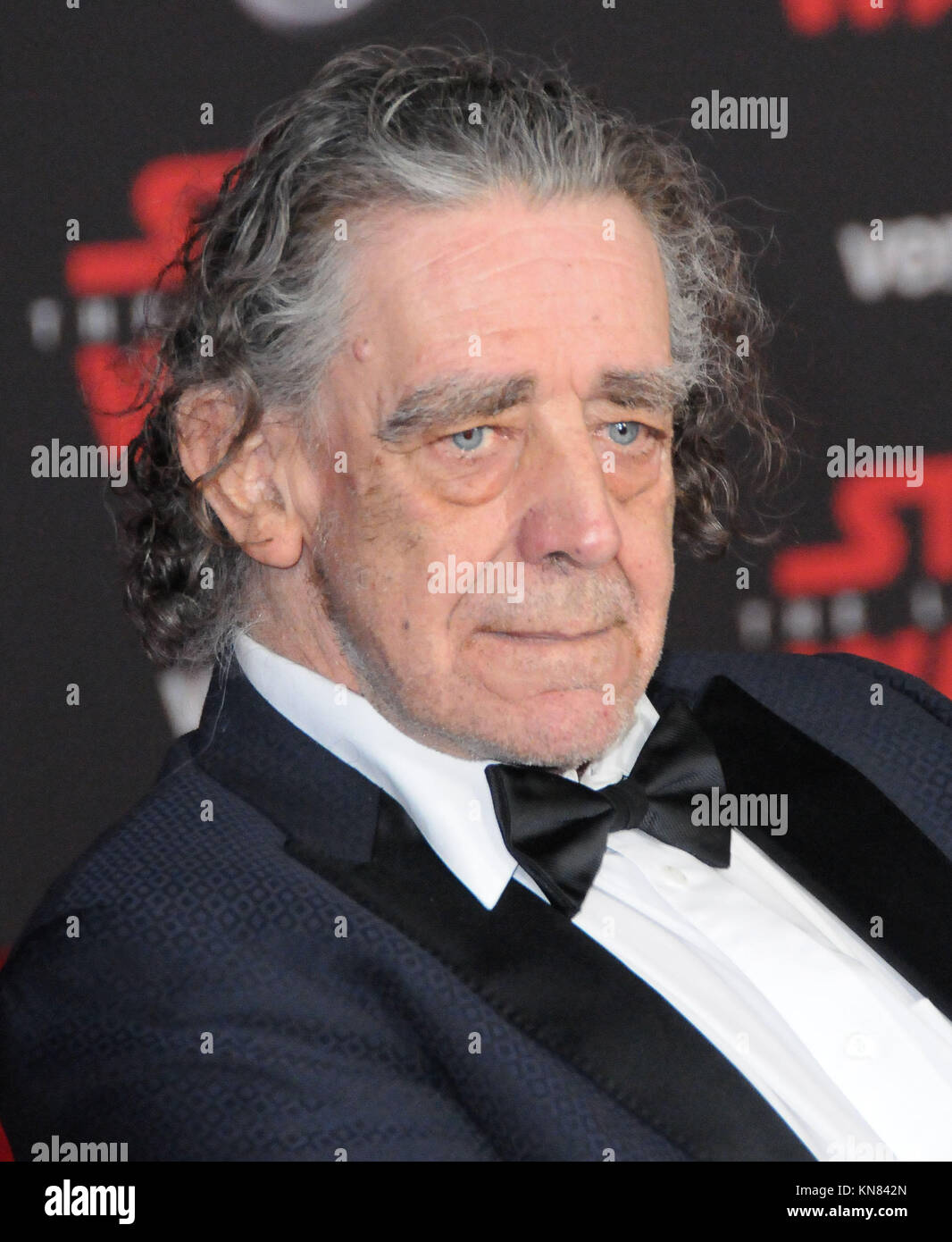 Los Angeles, USA. 09th Dec, 2017. Actor Peter Mayhew attends the World ...